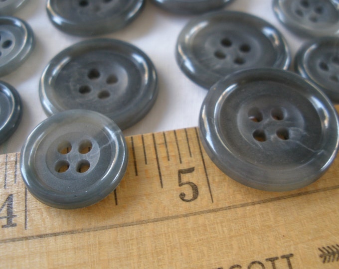 Wet Concrete Suit & Shirt Buttons Choose 5/8 or 13/16 15MM 20mm Sizes ...