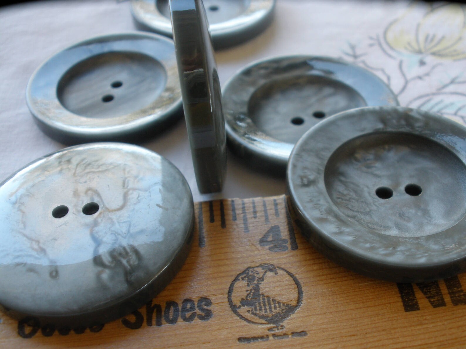 Gorgeous Gray Large Thick Coat Buttons 55L 35mm 1 3/8 - Etsy