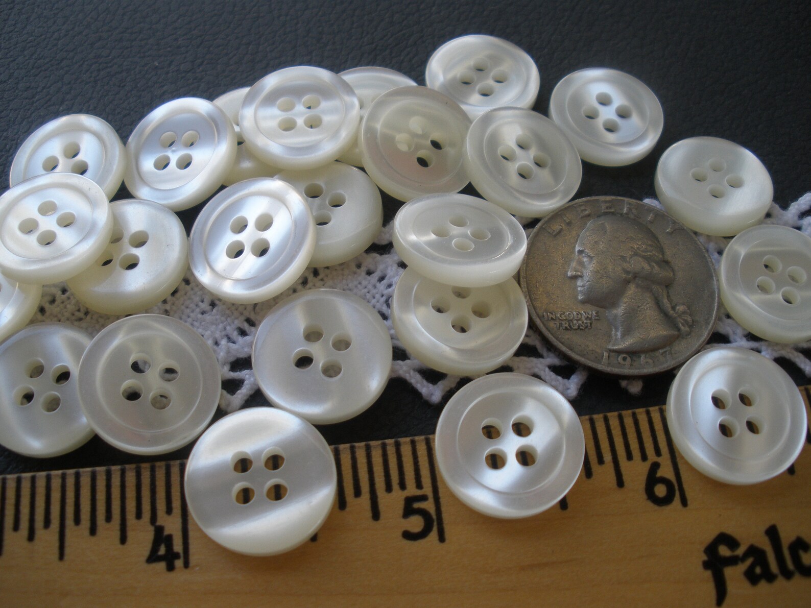 15MM classic cool vintage shirt buttons pearlized Plastic rim | Etsy