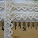 Natural Color Ecru Cotton Crochet Chevron Edge Lace Trim 3/8" 10MM Wide ...