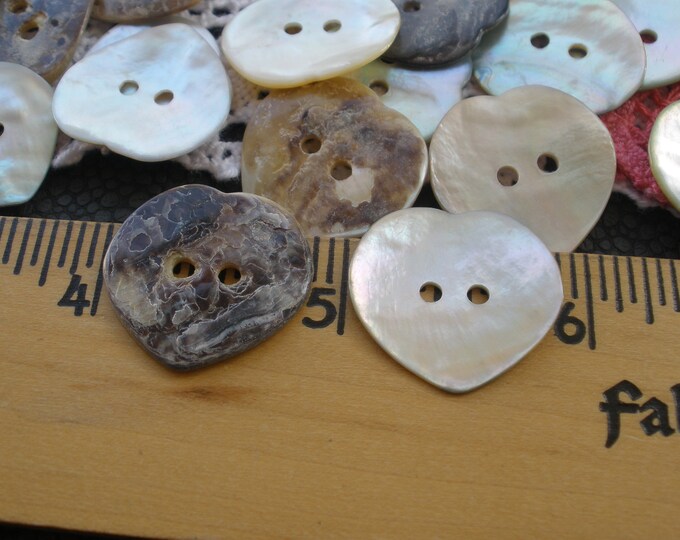 Oval MOP Real Shell Buttons Natural Pearly 7/8 Button 2 Hole Sew on ...