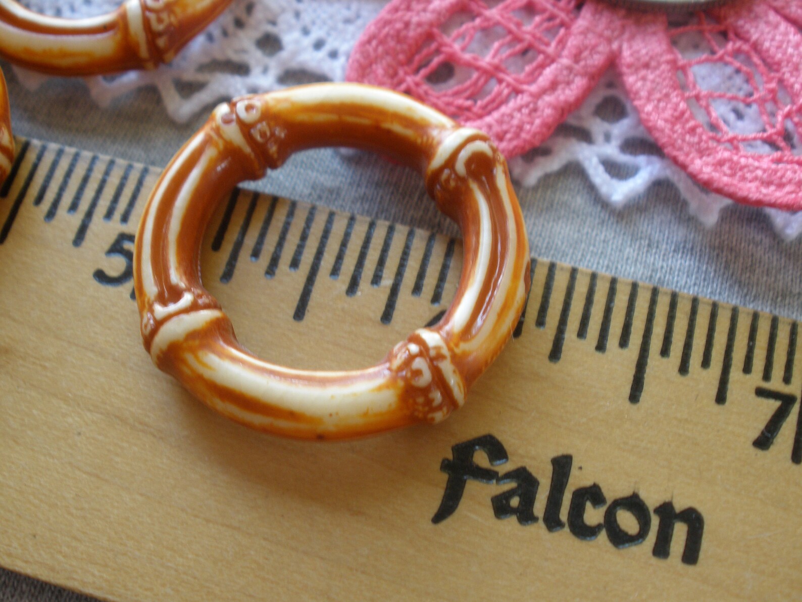 28MM OD / 19MM ID Faux Bamboo Pattern Plastic O-rings - Etsy