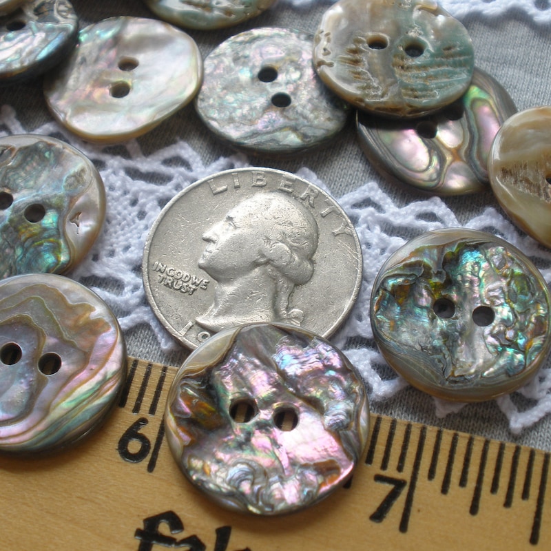 Abalone Buttons - Etsy