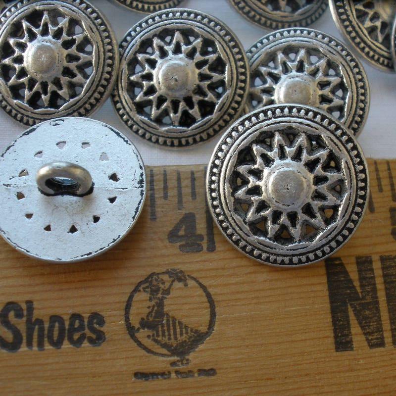 Pewter Buttons - Etsy