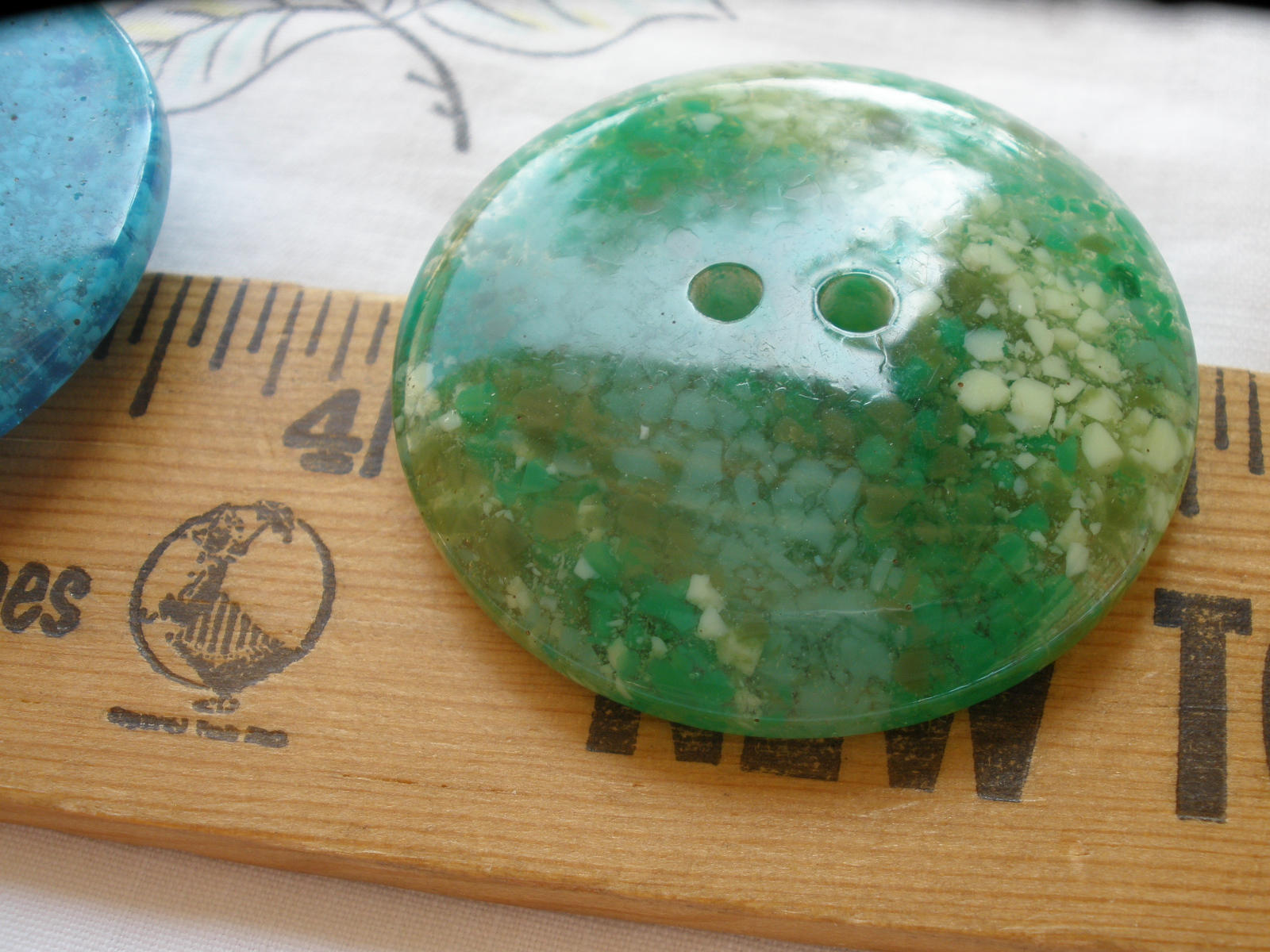 Large Under the Sea Buttons Blue or green 60L 38mm 1.5 | Etsy