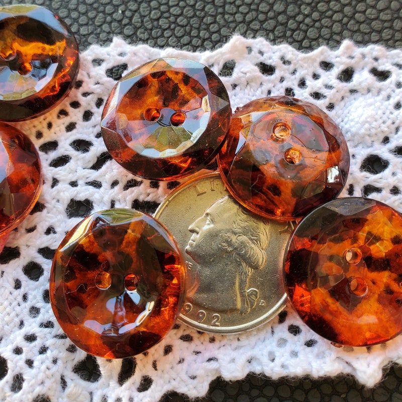 Amber Buttons - Etsy