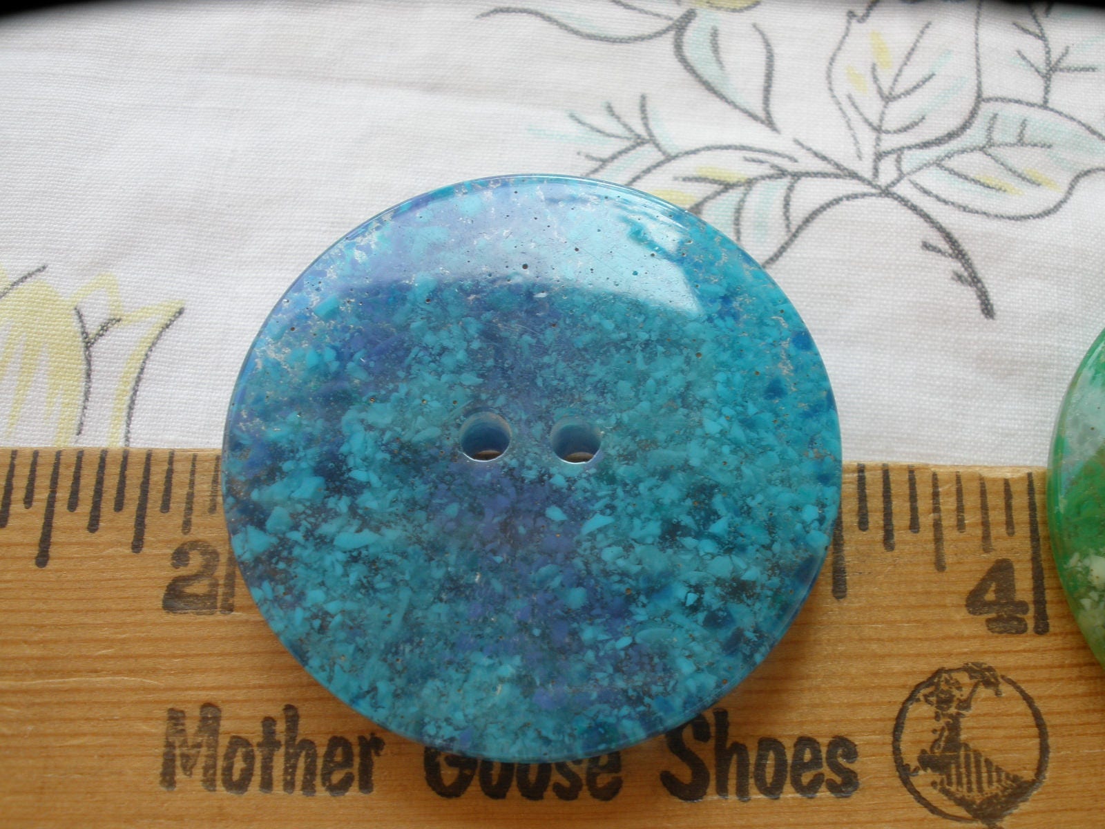 Large Under the Sea Buttons Blue or green 60L 38mm 1.5 | Etsy