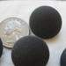 23MM Tufting Buttons Textured Fabric Covered Colors Black Blue Metal ...