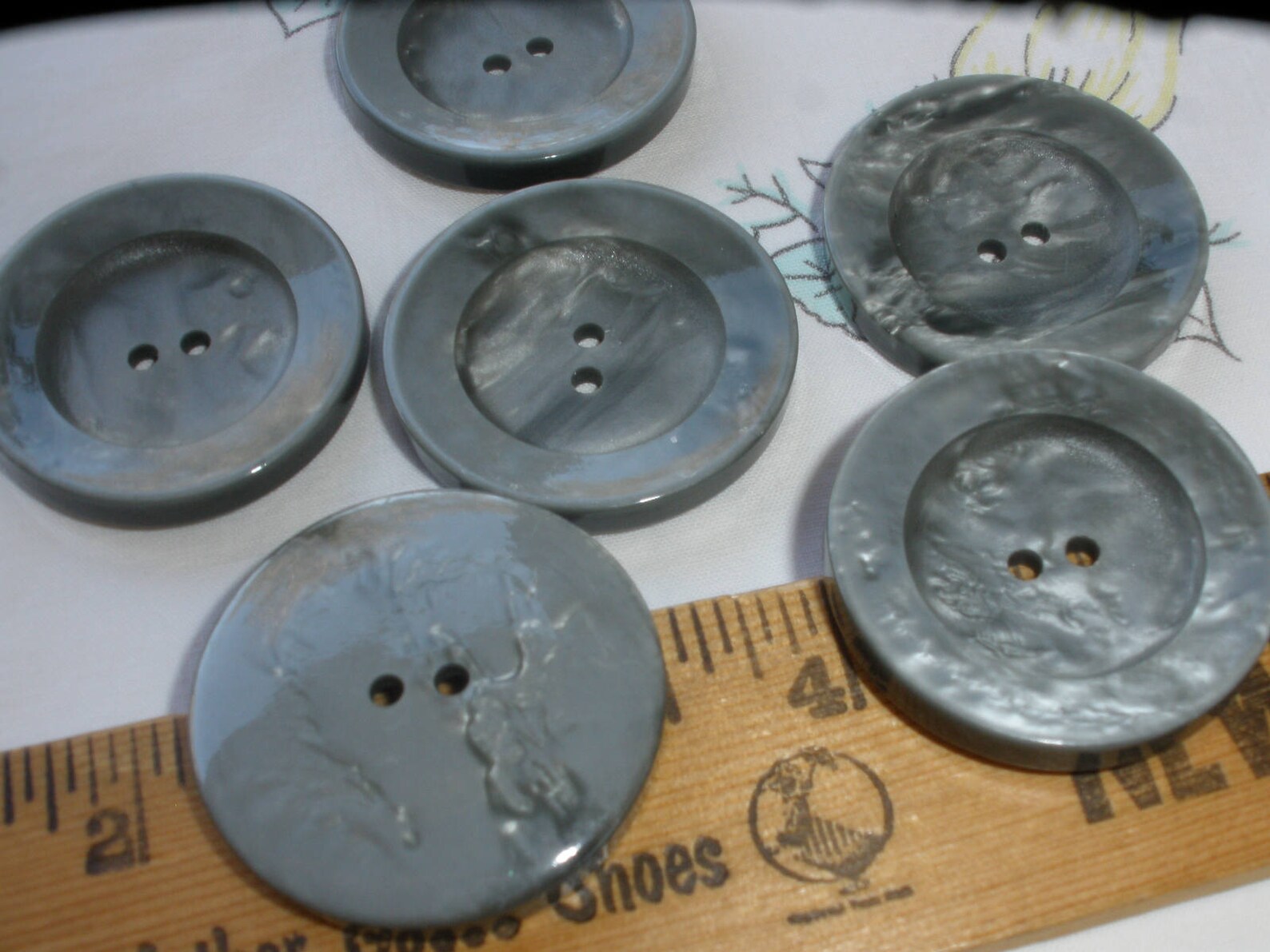 Gorgeous Gray Large Thick Coat Buttons 55L 35mm 1 3/8 - Etsy