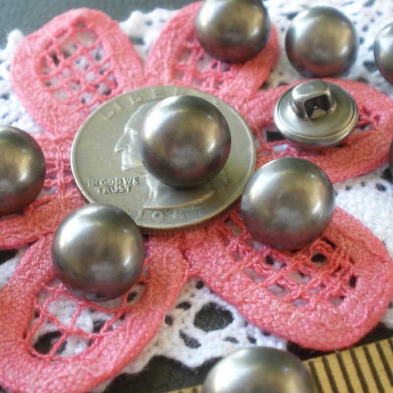 Half Dome Buttons - Etsy