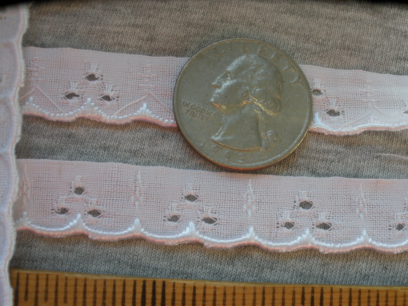 Broderie Anglaise Eyelet Lace Trim white Scallop Edging | Etsy