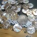 5 Gross Champagne Lustre Real Wavy Shell Buttons 11/16 - Etsy