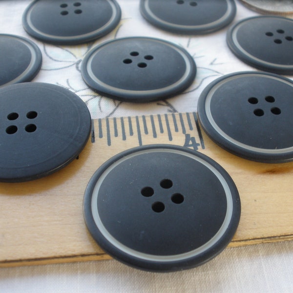 Black Coat Buttons - Etsy