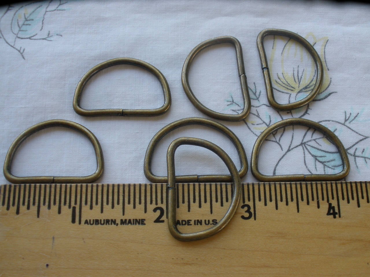 Metal 1 Split D Ring D-ring Dee Rings Antique Brass - Etsy