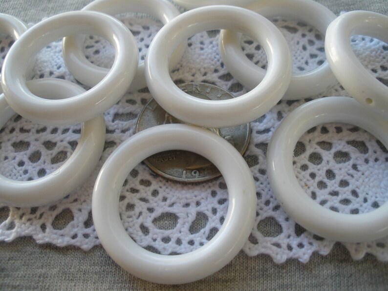 22mm ID / 32mm OD White Plastic O-rings Round 7/8 Inch Opening | Etsy