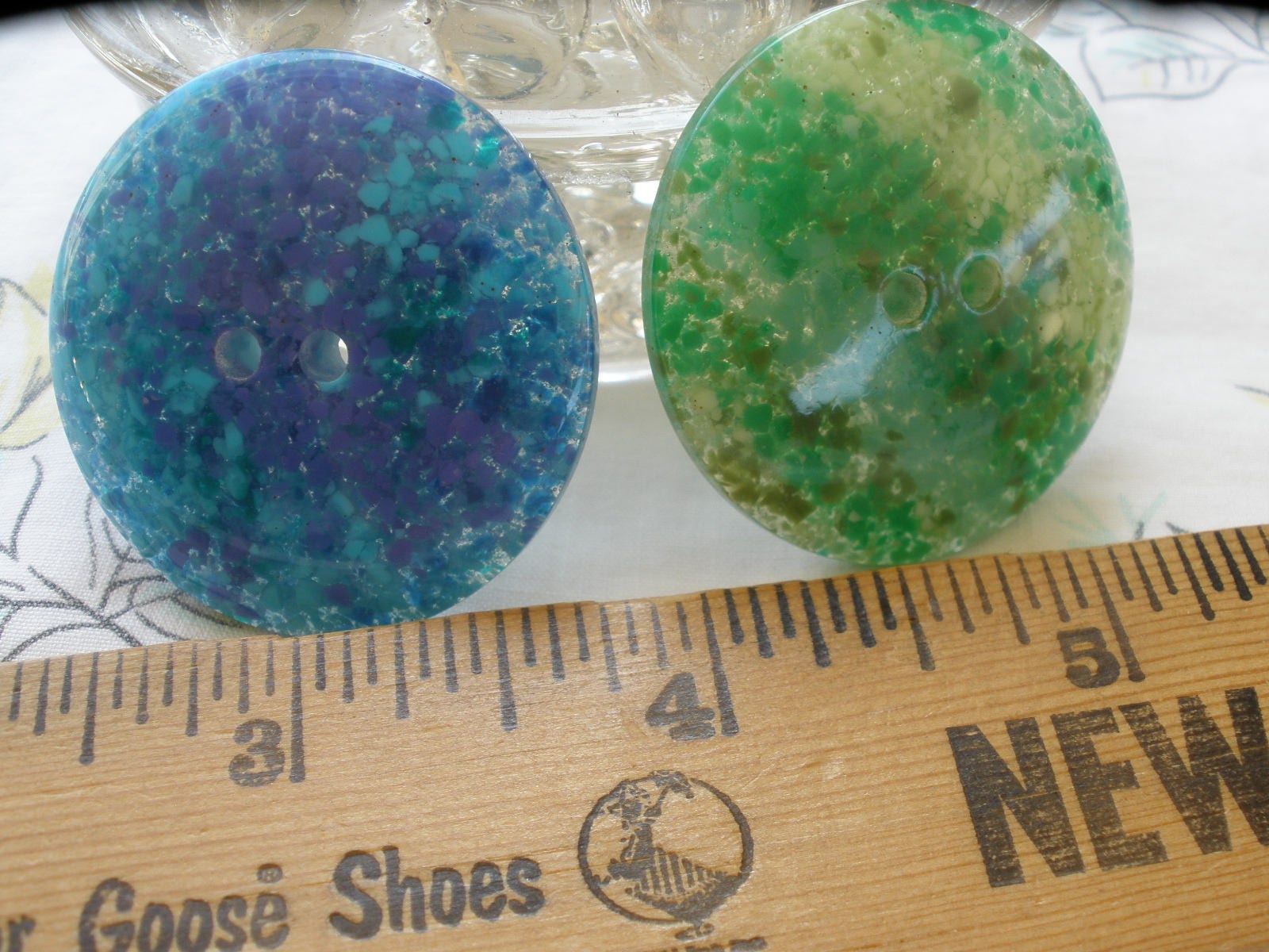 Large Under the Sea Buttons Blue or green 60L 38mm 1.5 | Etsy