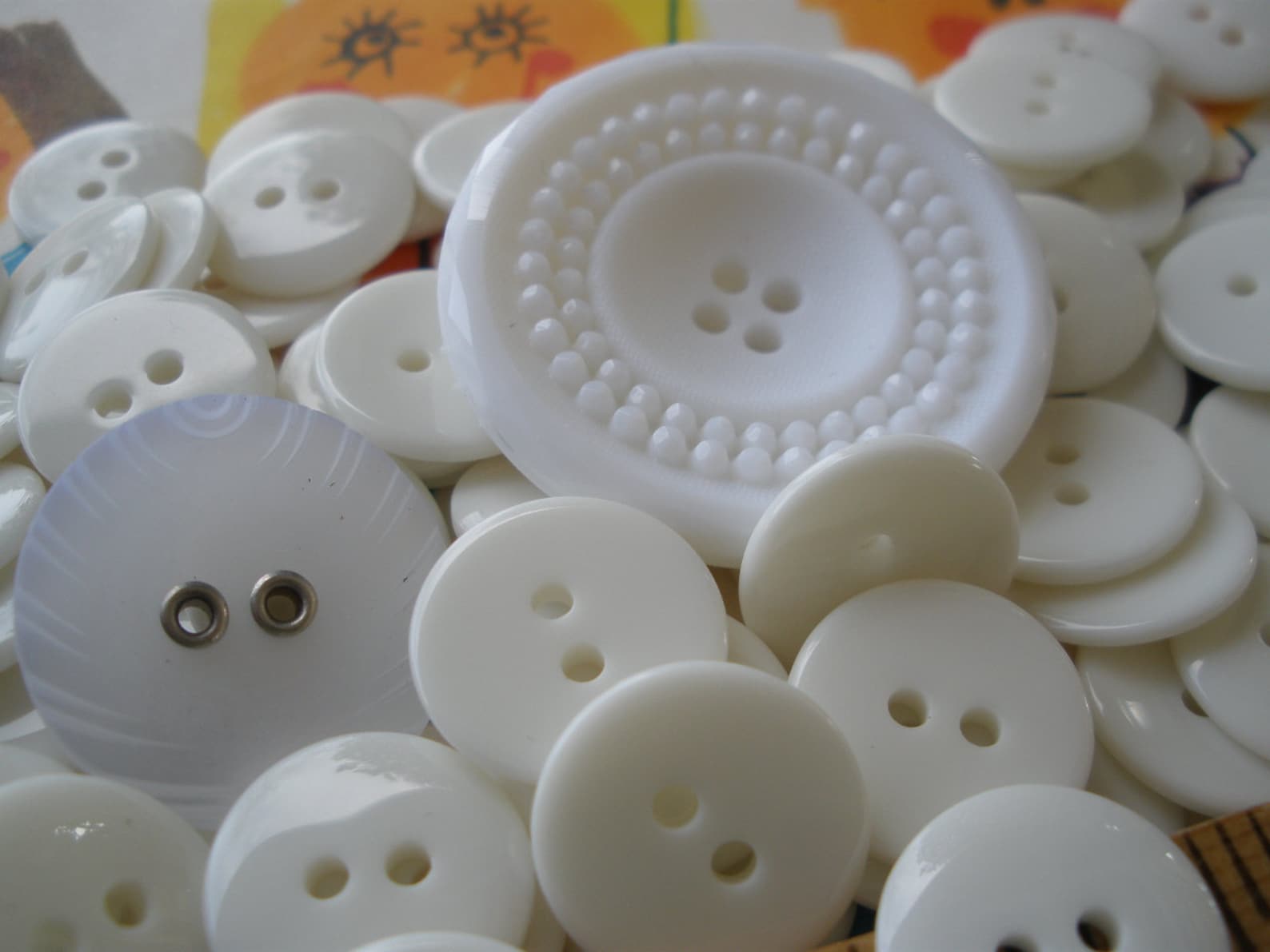 Bulk Buttons 1 Gross 15MM Ivory White Plastic 23L 2-hole Sew - Etsy