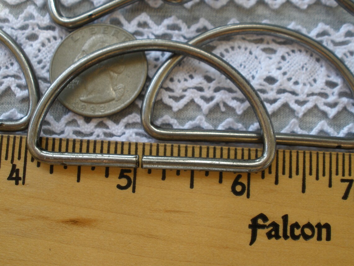 Metal 2 Split D Ring D-ring Dee Rings Antique Dull | Etsy