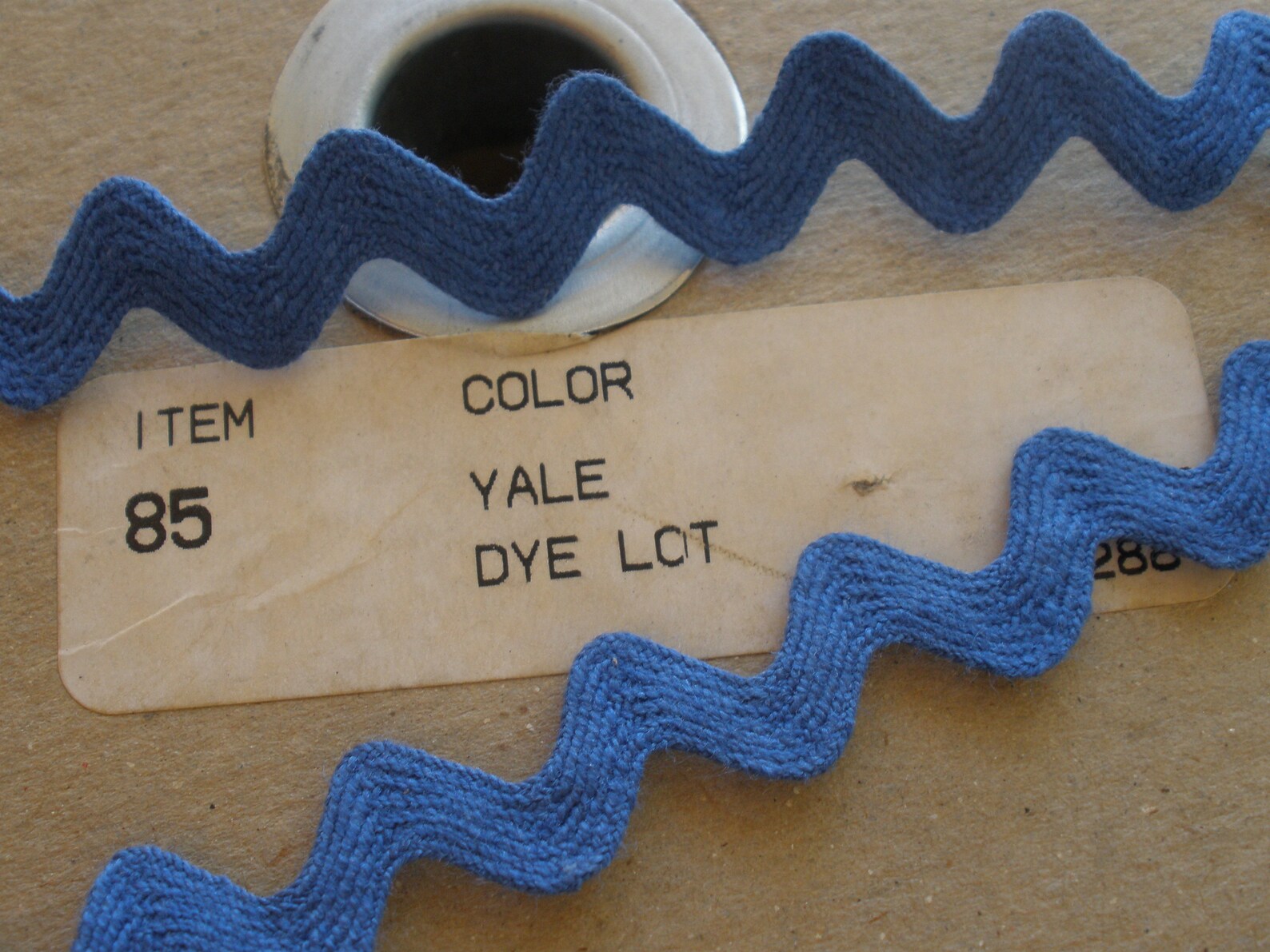 Yale Blue or Seal Brown Vintage Cotton Ric Rack Trim Choose - Etsy