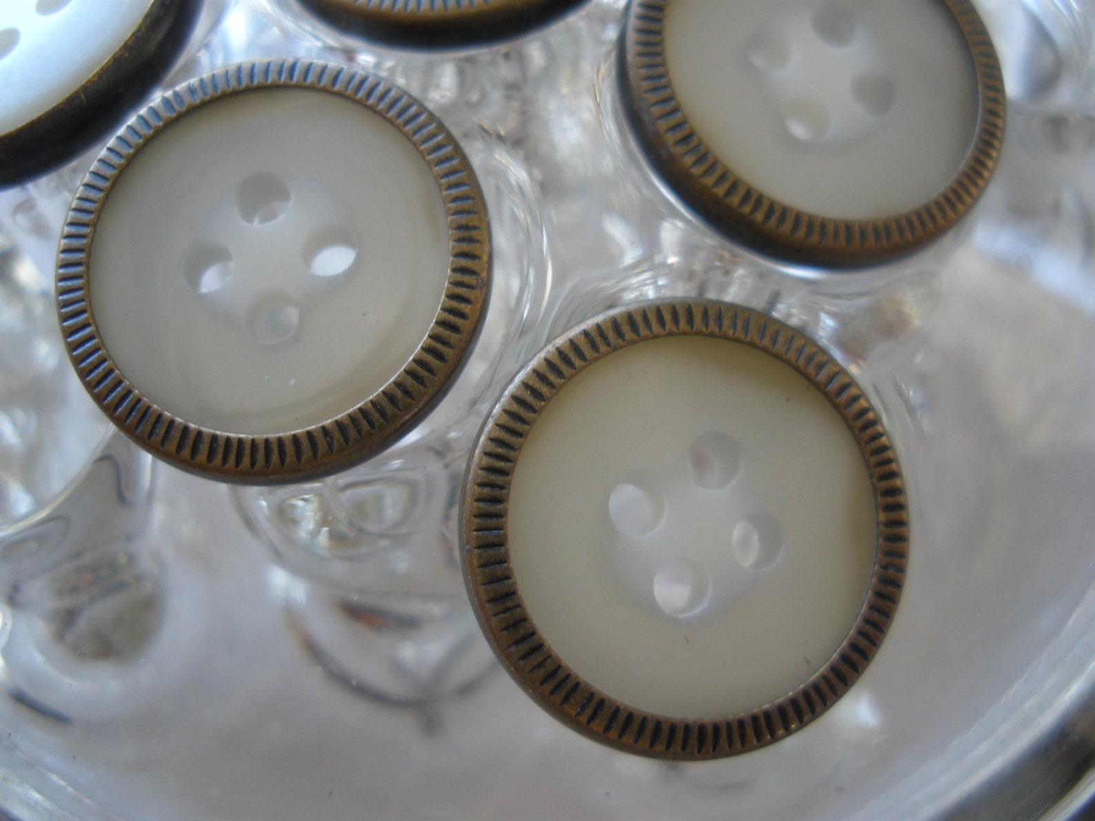 15MM Metal Rim Buttons 24L 5/8 Etched Antique Brass With - Etsy