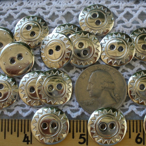 Stamped Buttons - Etsy