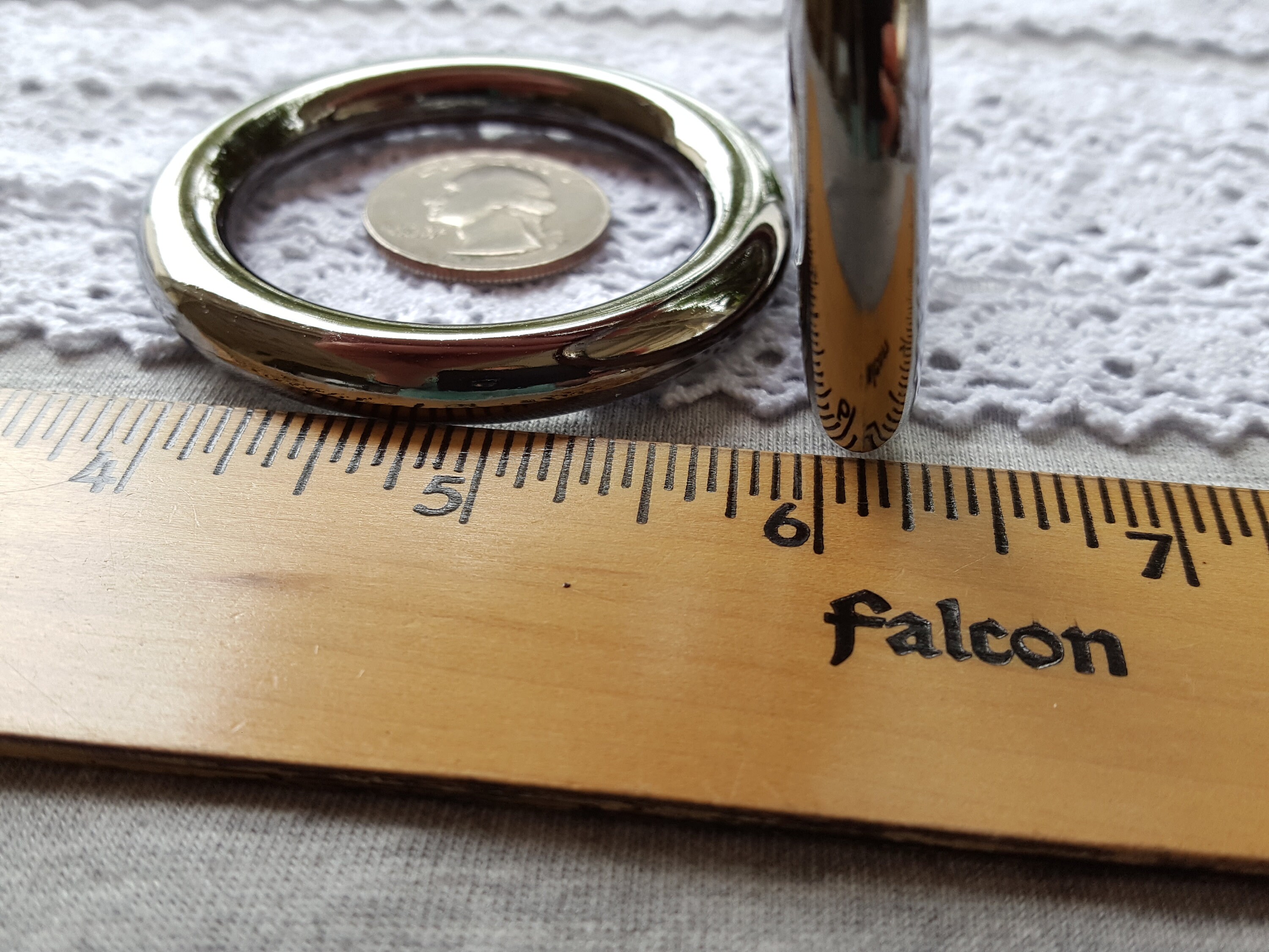 Gunmetal Color O-rings Round 44MM 1.75 opening metallic | Etsy