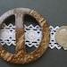 Medium Coconut Shell Buckle Slider Sarong Pareo Tie Round 1 5/8" Inside ...