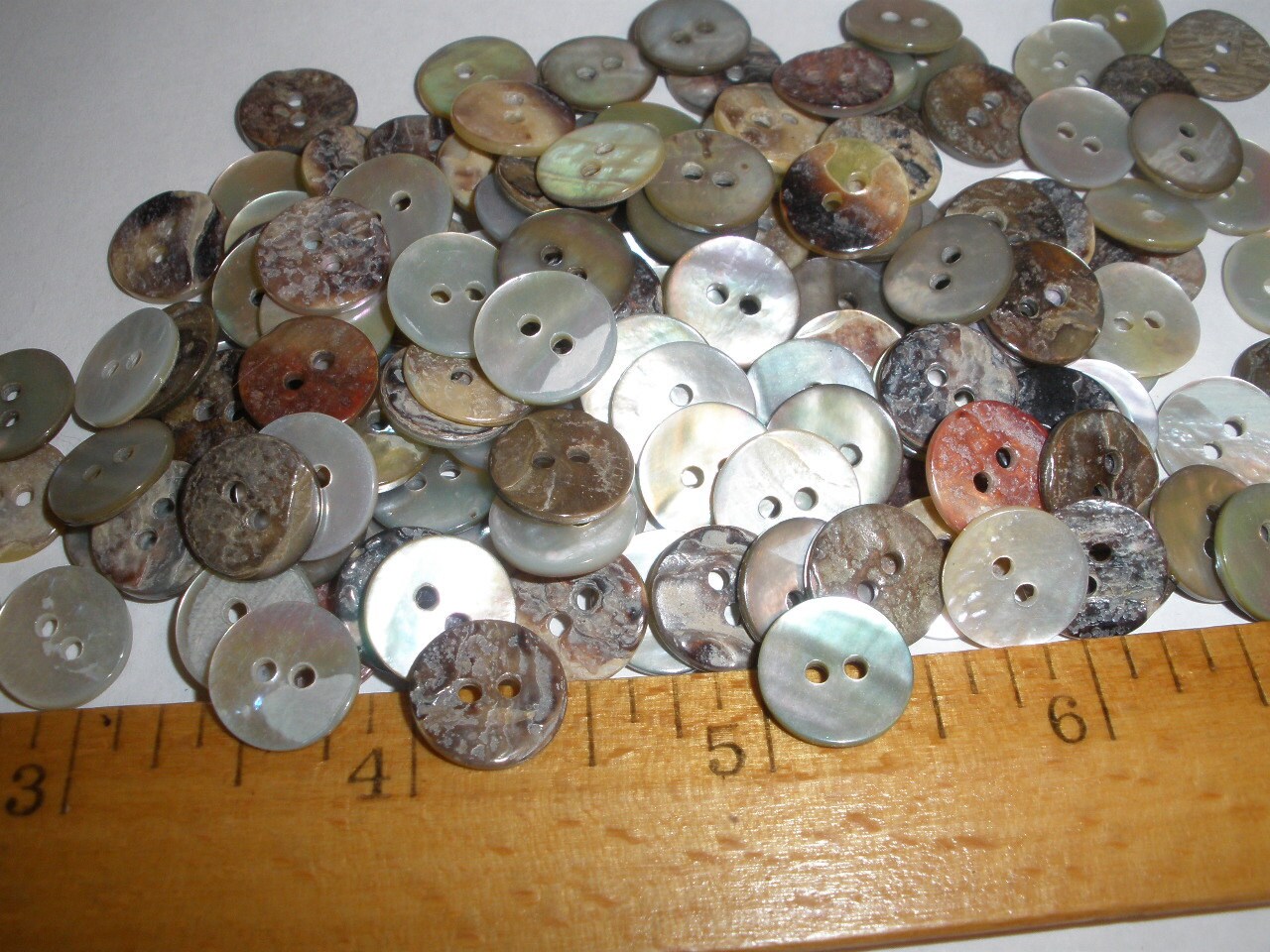 Bulk MOP Shell Buttons 11MM 18L 7/16 Pearly White Agoya - Etsy