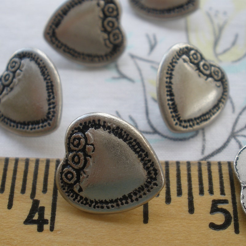 Embossed Buttons - Etsy