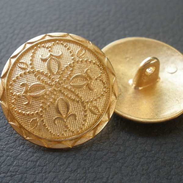 Gold Buttons - Etsy