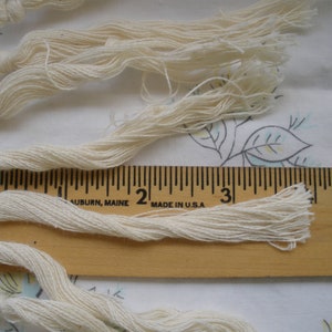 Boho Macrame Fringe Trim 4.5" Cotton Blend Antique White Knotted Fringe ...