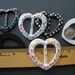 Heart Ribbon Sliders Variety Pack Flowers Butterflies 35MM 1 3/8 ...