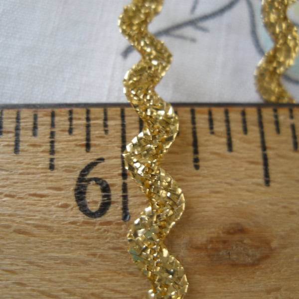 Gold Rick Rack - Etsy