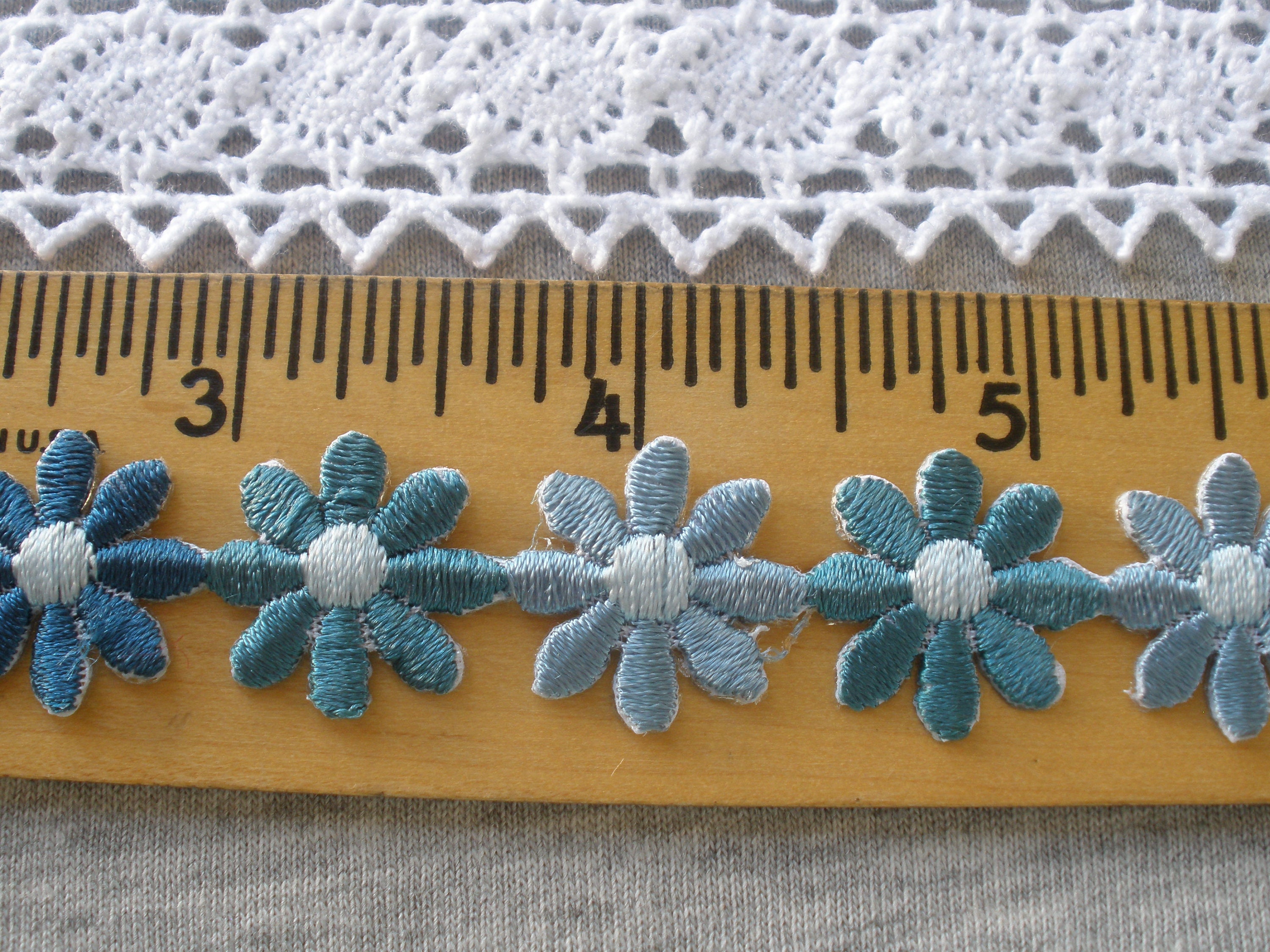 5.8 Yards Multi-color Daisy Chain Iron on Applique Trim - Etsy