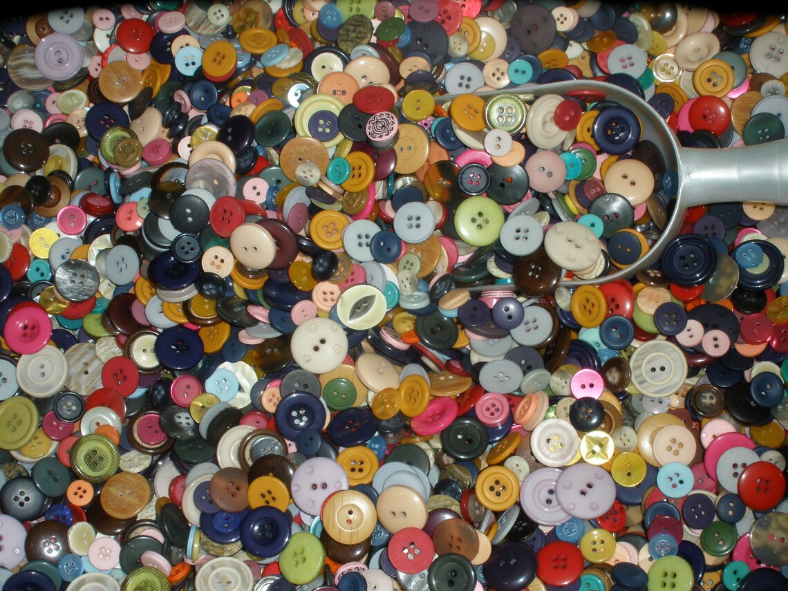 2 Gross Lots Colorful Craft Buttons Plastic All Are 2-hole & - Etsy