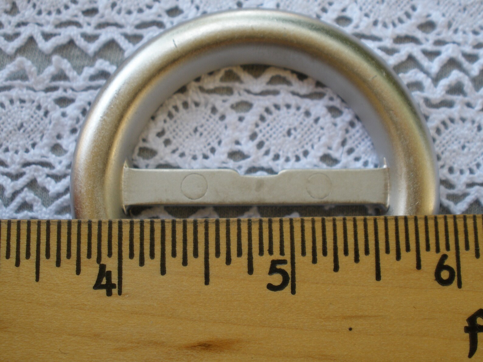 Basic Matte Silver Plastic Scarf Slide Round Buckle 1 | Etsy