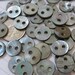 Large Holes Flat Thick Gray Smoke MOP Pearl Buttons 14mm 9/16 22L Real ...