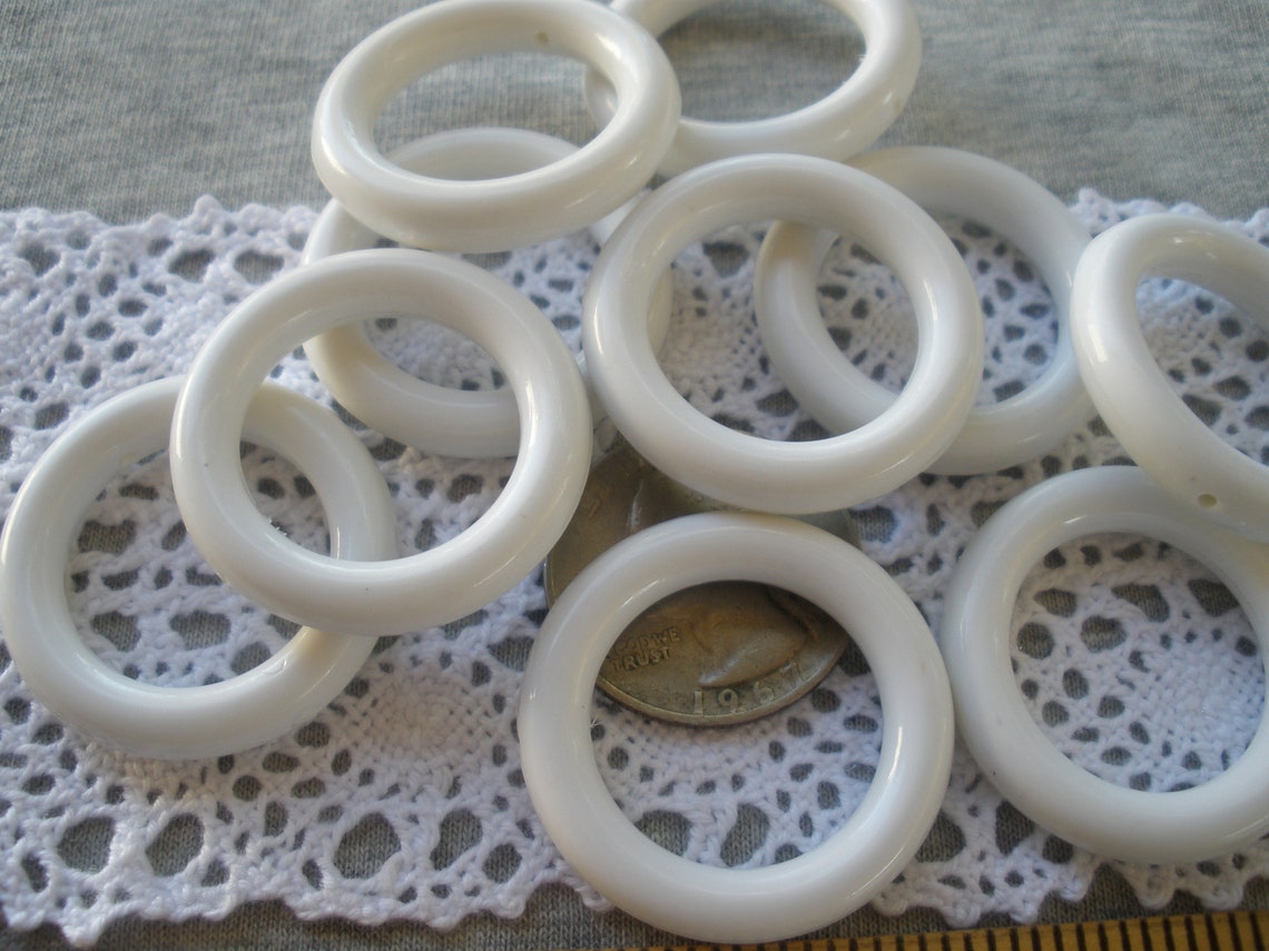 22mm ID / 32mm OD White Plastic O-rings Round 7/8 Inch Opening | Etsy