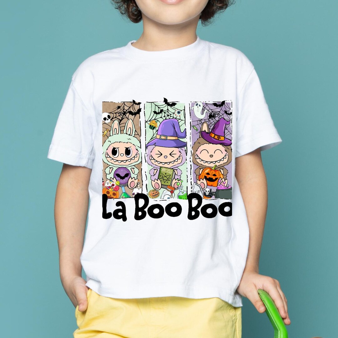 La Boo Boo Halloween VHS PNG: Spooky Movie Characters (digital Download ...