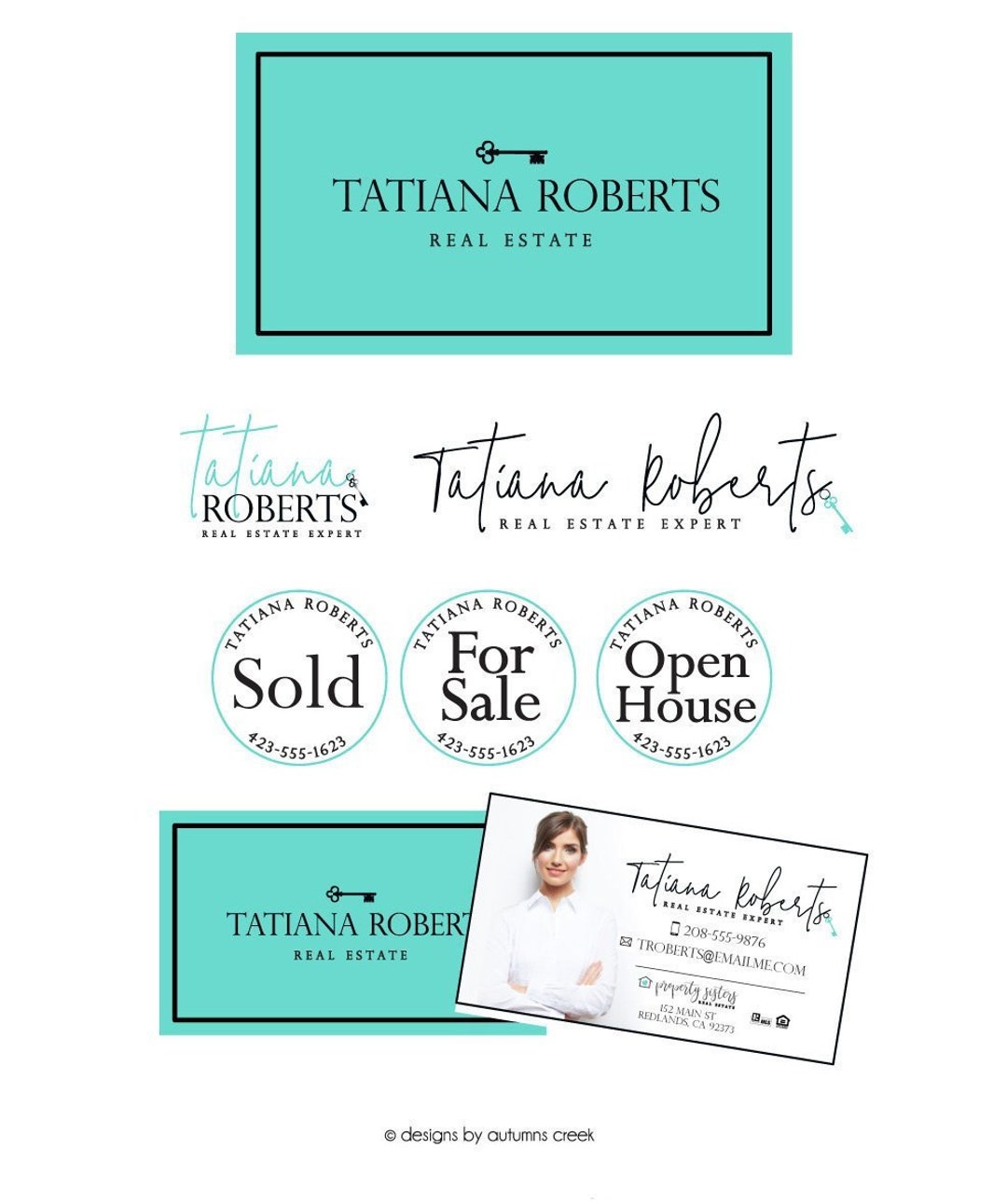 Real Estate Logo Real Estate Branding House Logo Realtor Logo Broker ...