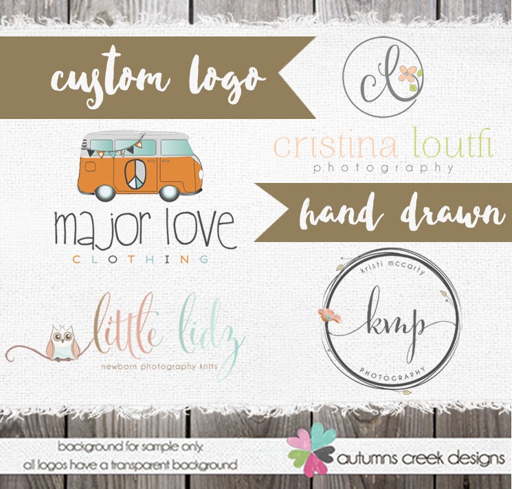 Custom Logo Custom Logo Design Custom Logos Photography - Etsy