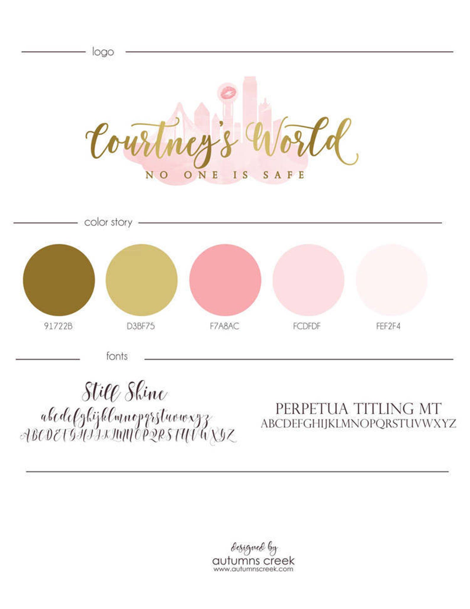 Custom Logos Custom Logo Designs Branding Package Photography - Etsy