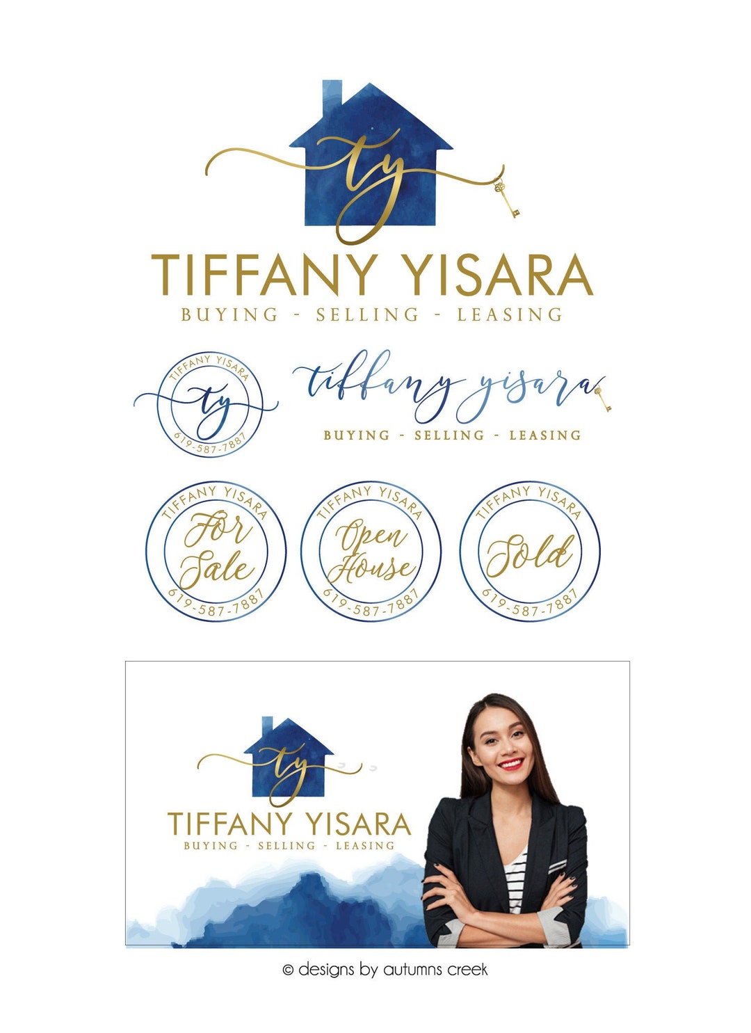 Real Estate Logo Design Realtor Logo Premade Logo Design Realtor Logos ...