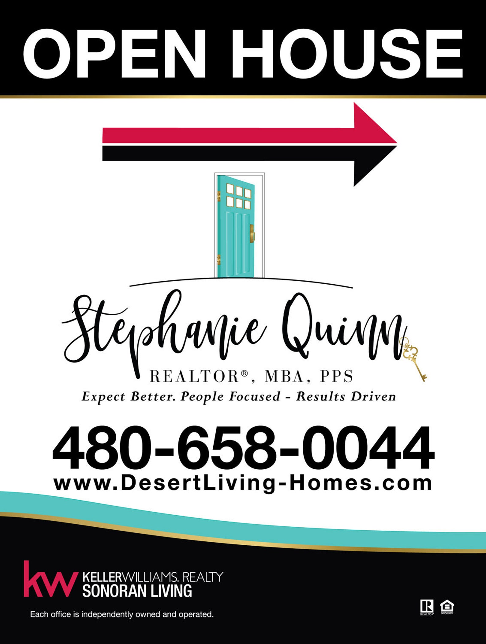 Add On: for Sale Sign Open House Yard Sign Real Estate Agent | Etsy