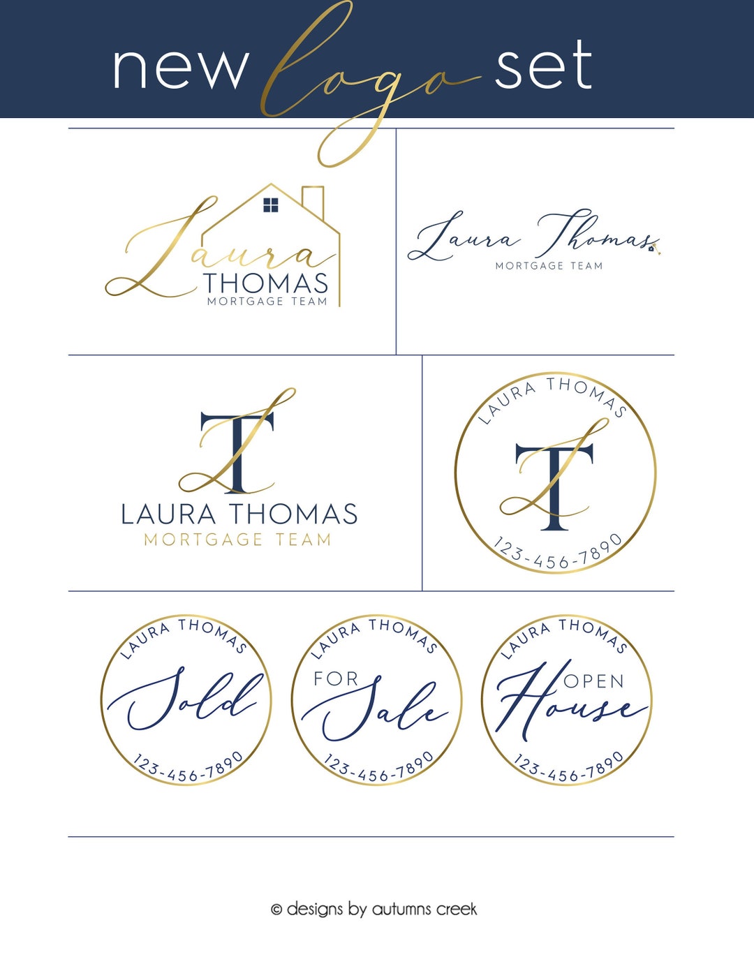 Real Estate Logo Design Broker Logo Design Real Estate Agent Real ...
