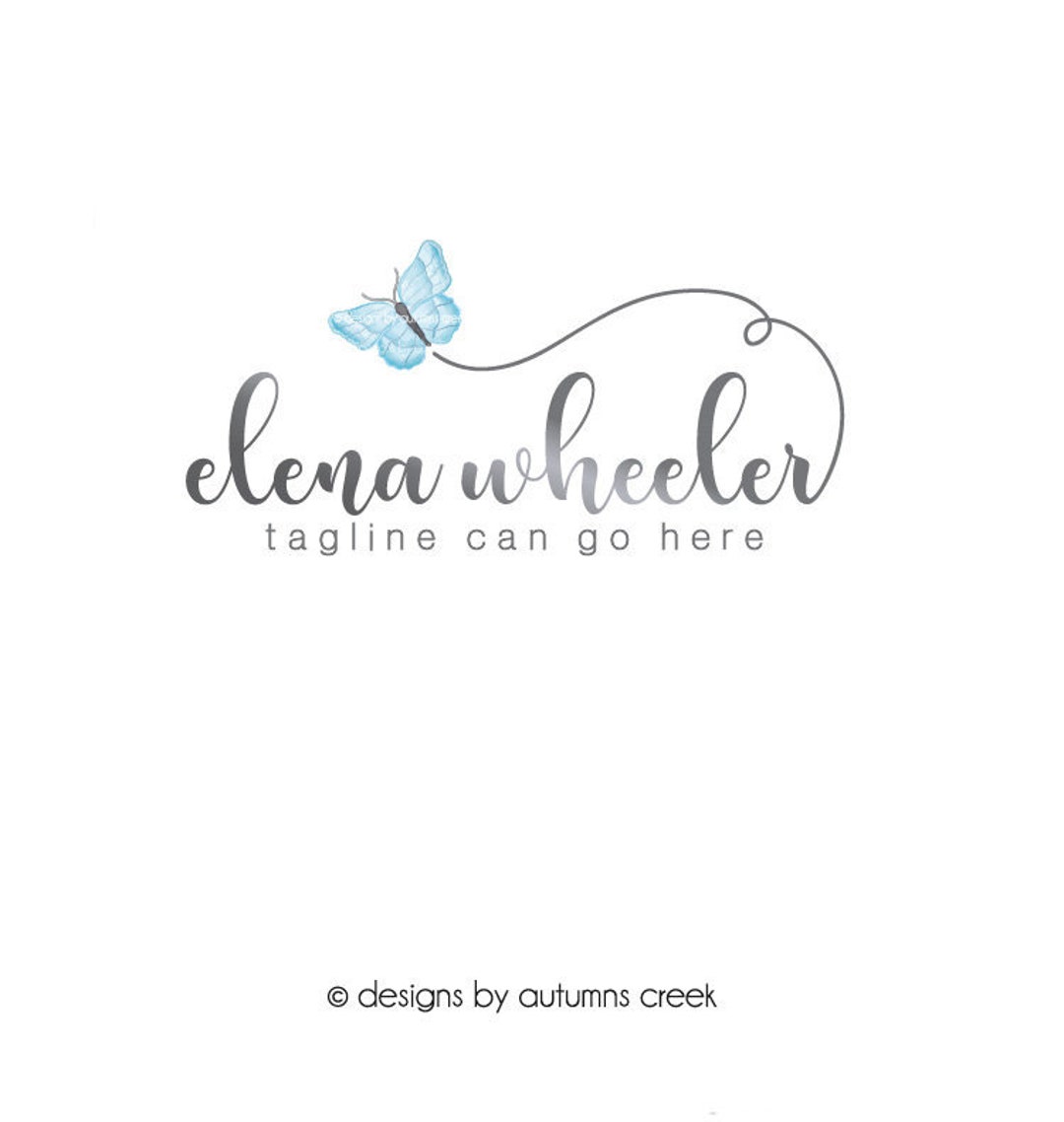 Butterfly Logo Photography Logo Boutique Logo Design Logos With ...