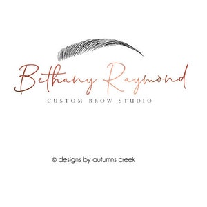 Eyebrow Logo Microblading Logo Logo Designs Make-up Logo Makeup Premade ...