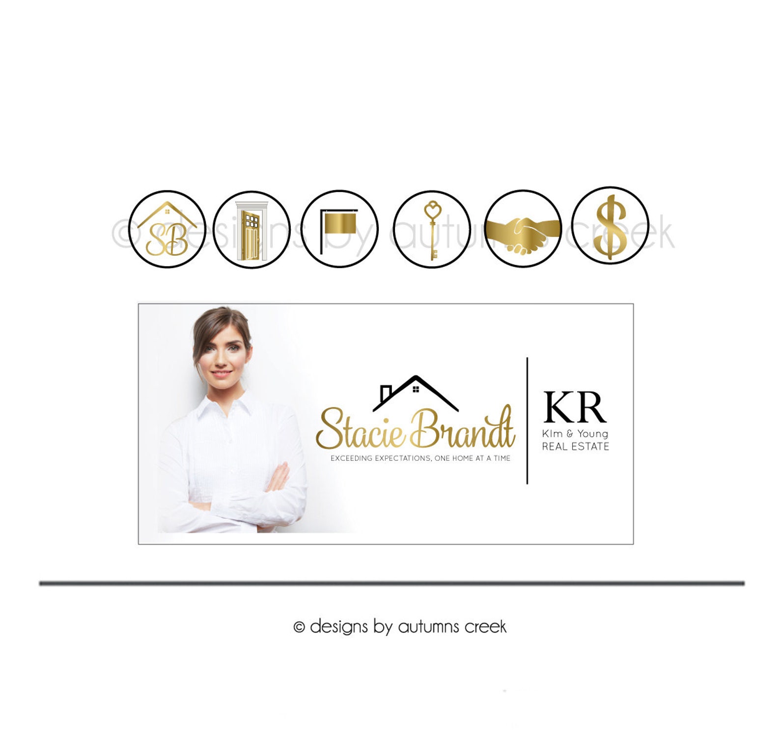 Real Estate Logo Design Real Estate Agent Logo Broker Logos | Etsy