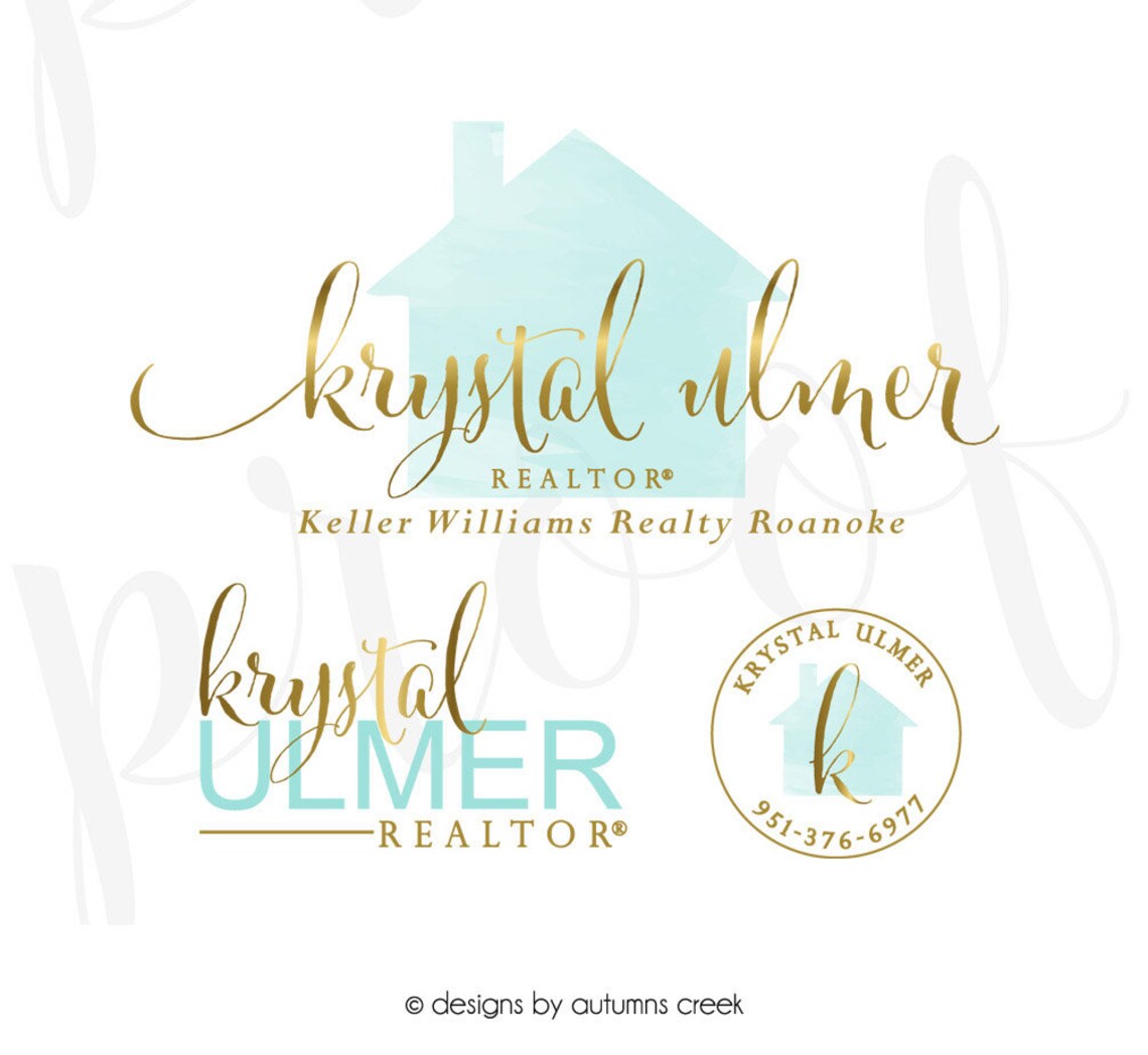 Real Estate Logo Logos House Logo Broker Logos Real Estate - Etsy