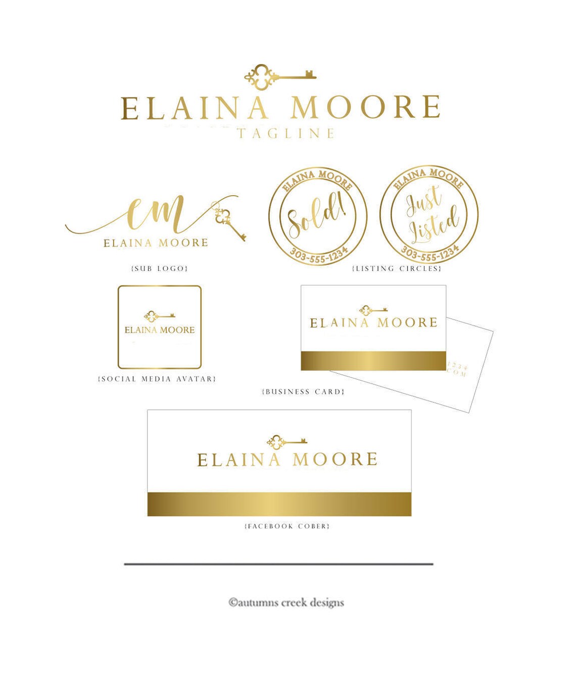 Real Estate Logo Branding Set Real Estate Logos Real Estate - Etsy